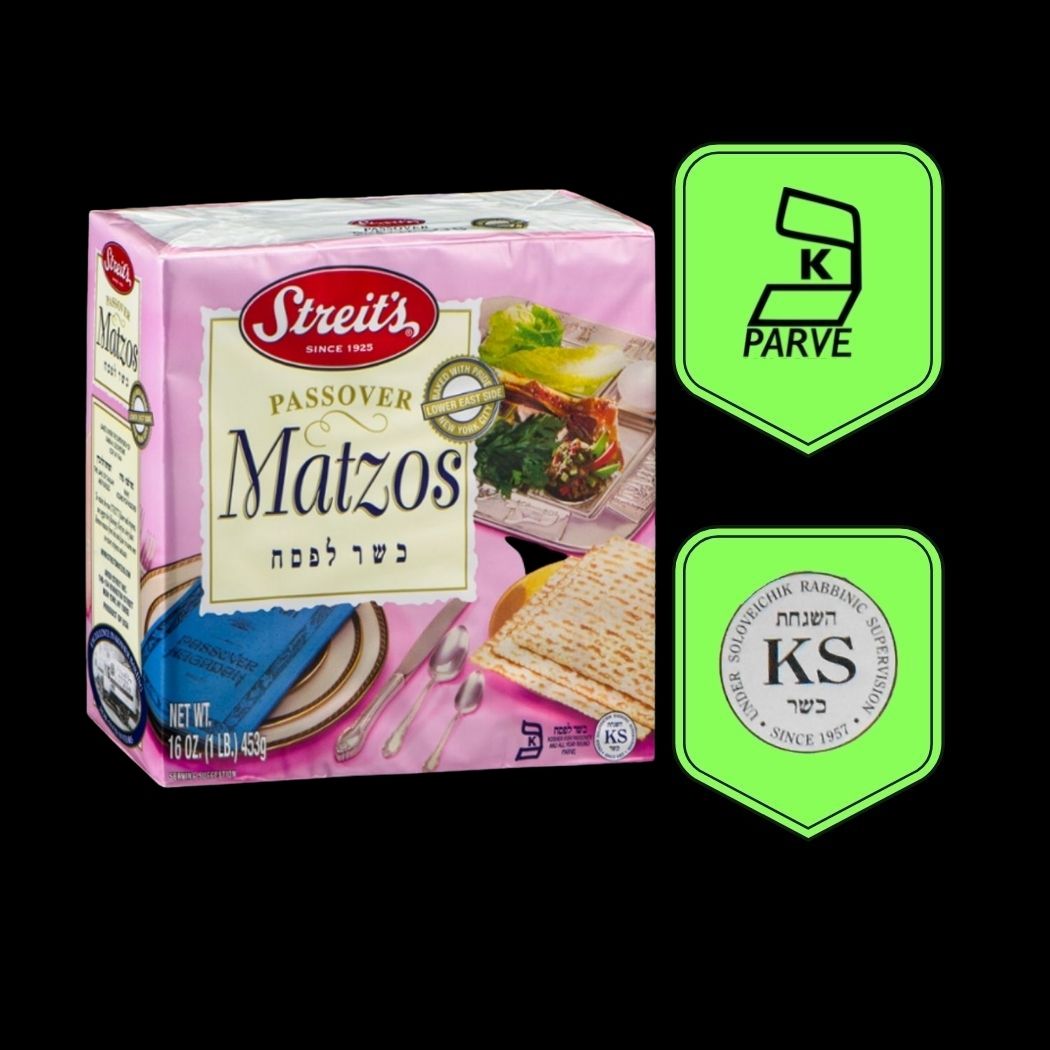 productos kosher, kosher maguen david, kmd : Matzos streits 450 gr