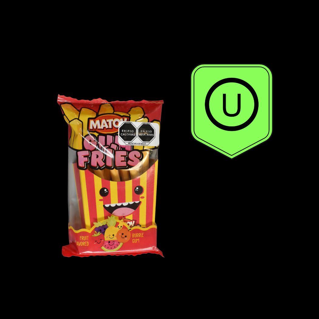 productos kosher, kosher maguen david, kmd : Matov gum fries 2.1 oz